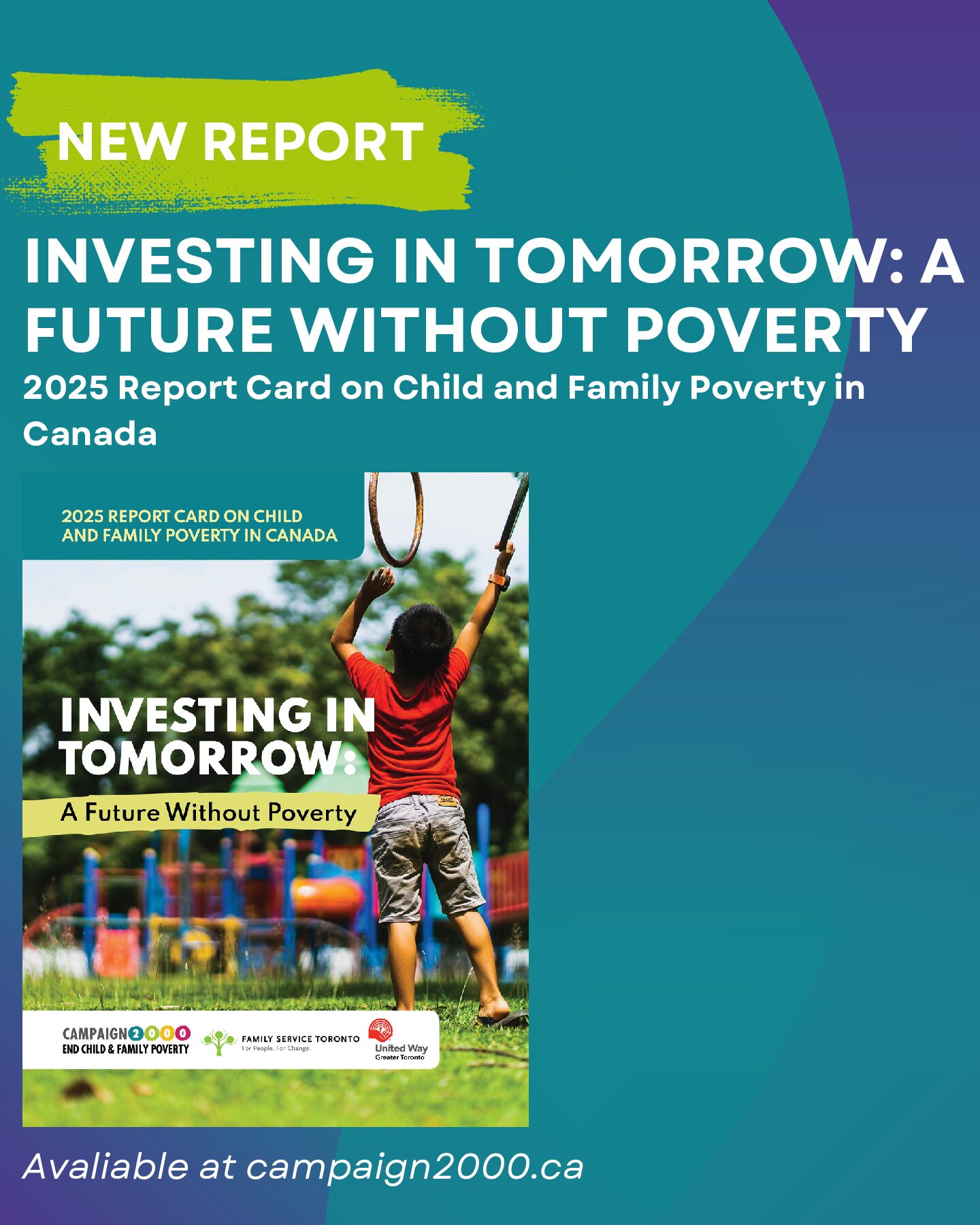 New Release: 2025 Report Card on Child and Family Poverty in Canada ...